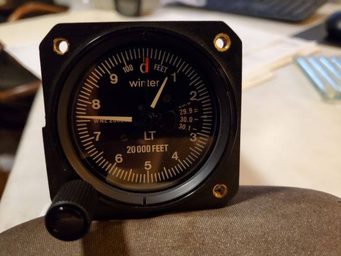 Winter altimeter