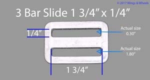 3 Bar Slide & End Fitting