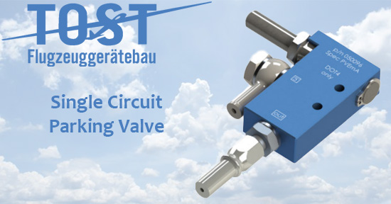 TOST Parking Valve Single Circuit